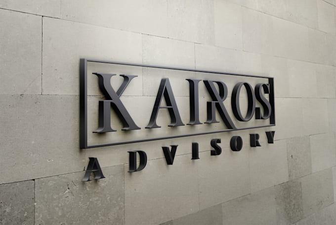 Make a professional enterprise sign wall with your logo by Camilozuluagaf