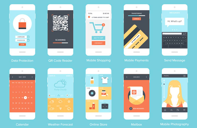 Design a beautiful mobile app screen by Appdevelopr