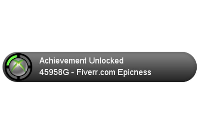 Achievement Unlocked Generator