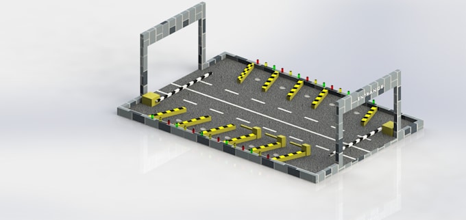 Design simple 3d objects in solidworks by Meherma