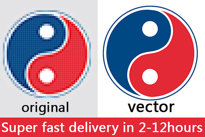 I will vector tracing or redraw anything | Raster Vector Conversion Services