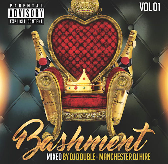 Design you a dj mix cover for your soundcloud or mixcloud by Algarvedjhire