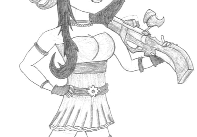 Draw any league of legends character by Kronart