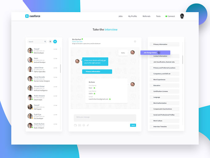 Design user friendly web app ui or dashboard ui by Mawlidlab2
