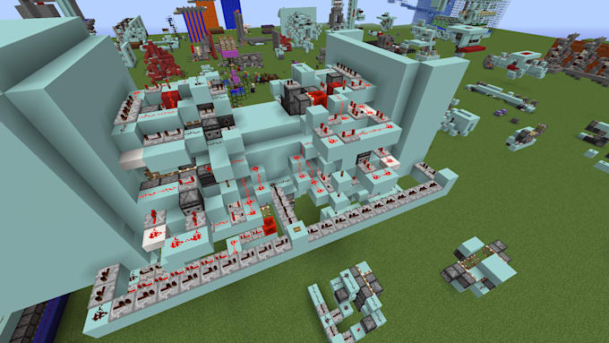 Build complex minecraft redstone machines java edition by Picklepearl
