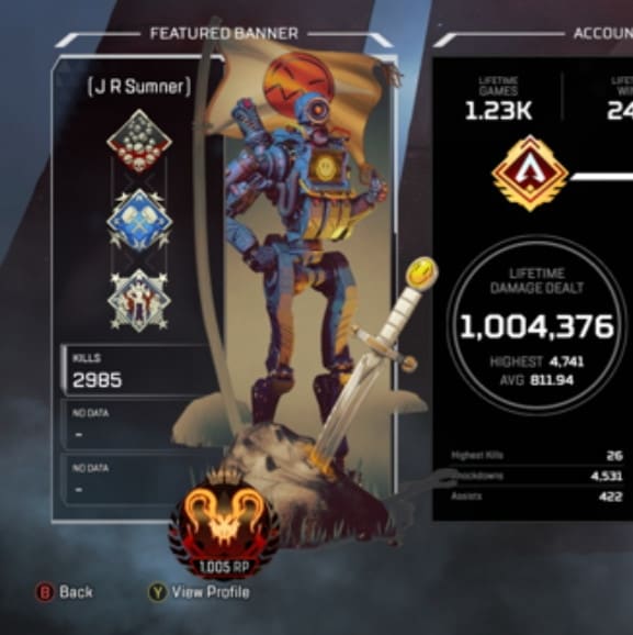 Earn you the 20 kill and 4k damage badges on apex legends by Joeapexlegends