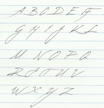 Write anything in elegant cursive handwriting by Mrhat7er