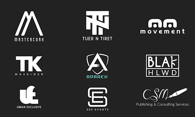 Create professional initial letters,sleek monogram logo by Onety_one