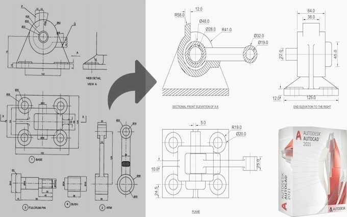 Understanding Autocad Assembly Drawings