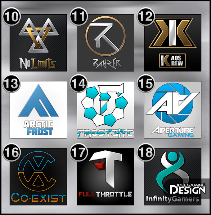Design you an original csgo counter strike team logo by Idlegaming