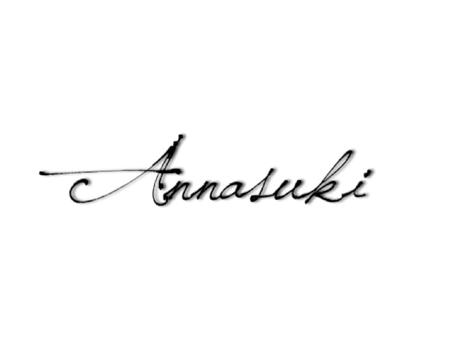 Create a fancy signature by Annasuki