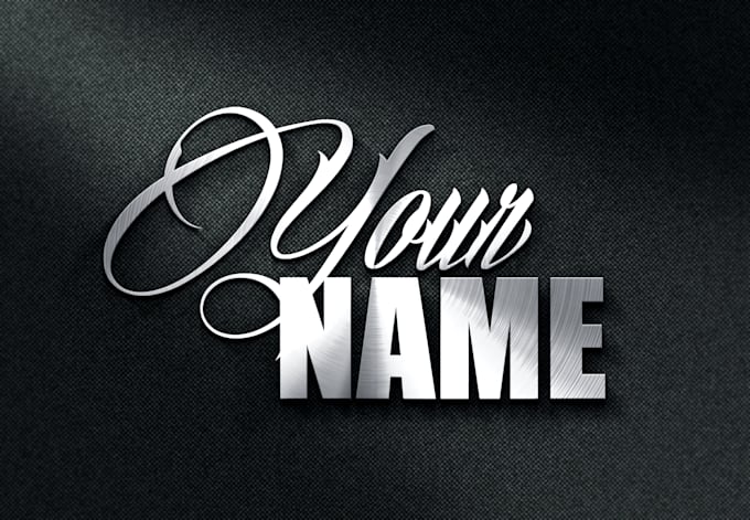 Write your name, text or logo in style by Inspiredempire