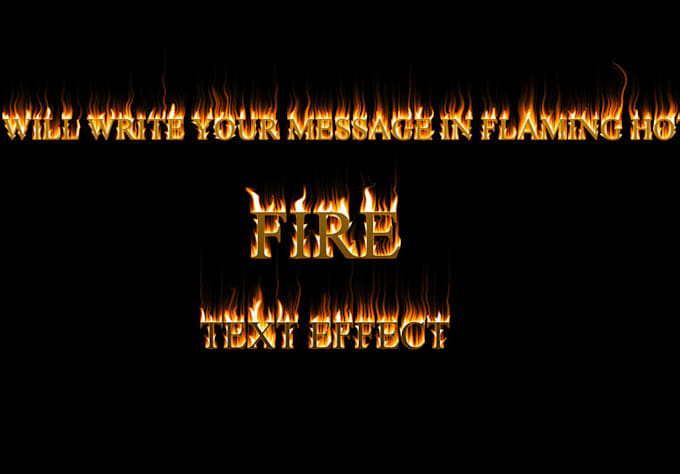 Write your message in flaming hot fire text effect by Anushya