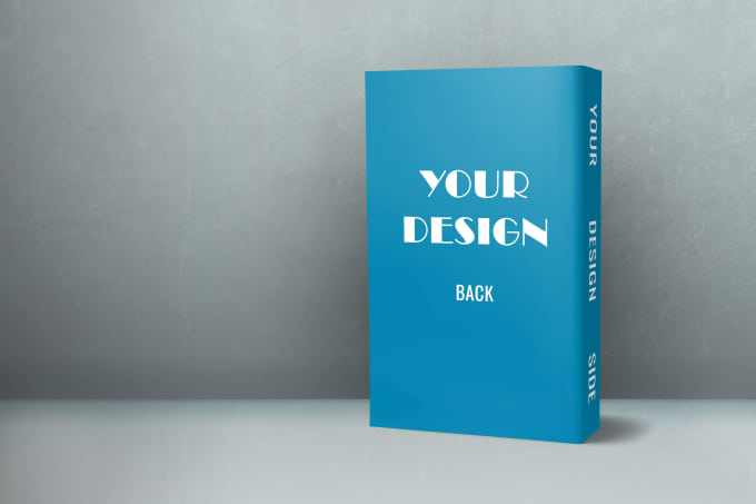 Transform your 2d cover into a realistic 5x8 paperback 3d book mockup ...