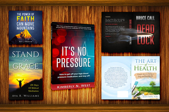 Design a professional book cover by Pixelstudio