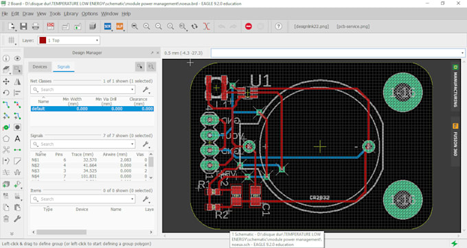 Design your schematic in eagle cad by Mmm999