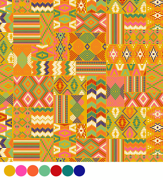 Create professional textile patterns by Sarah_d_designs