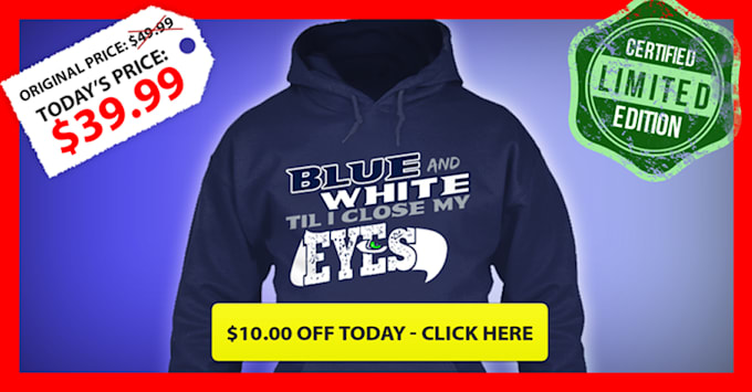 Create a facebook ad banner for your teespring campaigns by Patdev