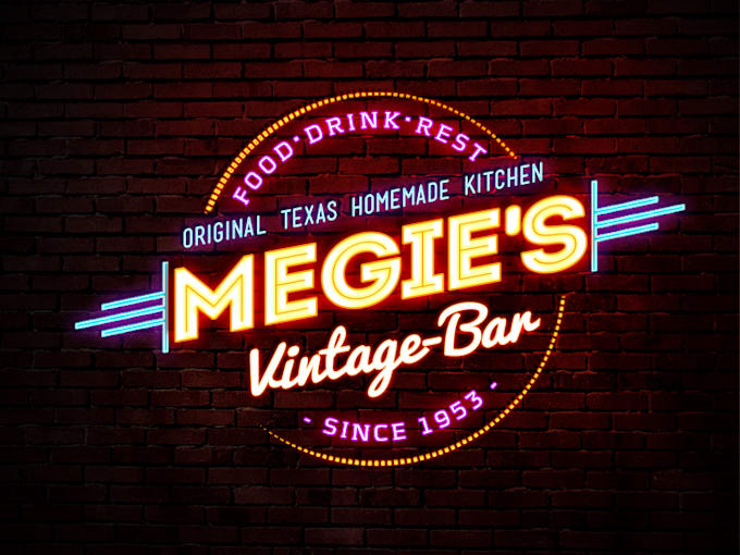 Convert your logo or text into a neon sign by Mathman1