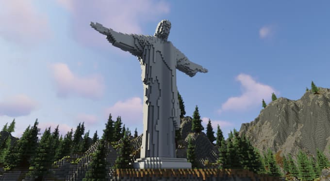 Jesus Statue Rio Minecraft