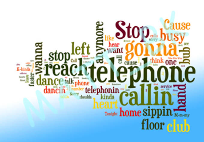 Create 5 high resolution word clouds by Matt_bk