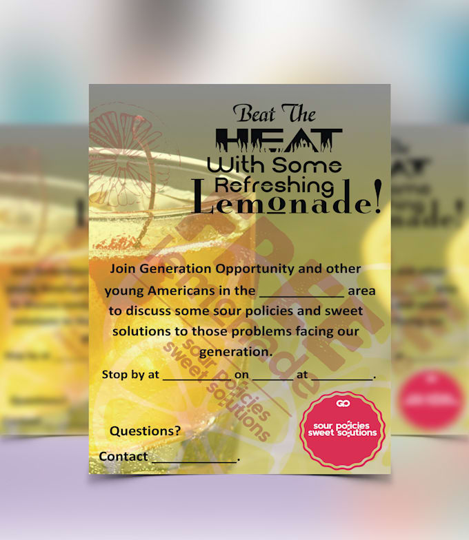 Design an eye catching flyer to promote your business by Shaangraphics