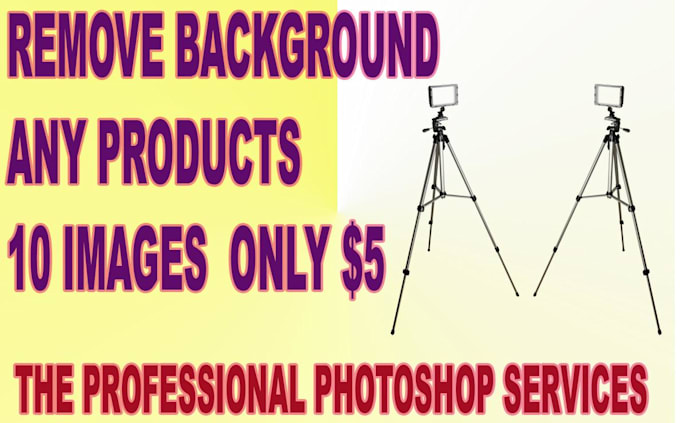 Remove background 10 photos by Image2enhance