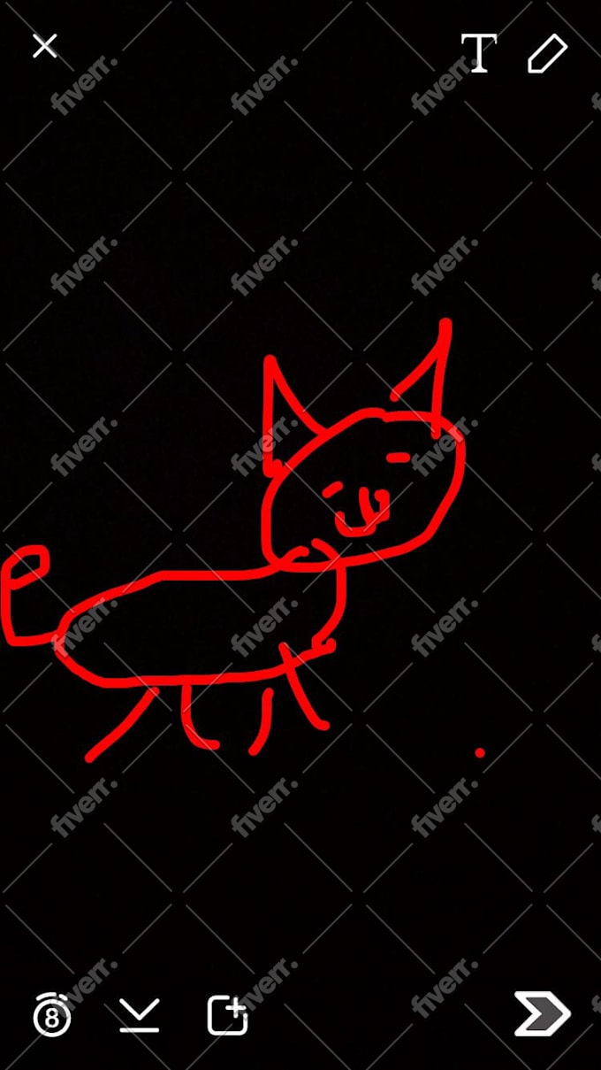 Make a hand drawn stick figure portrait by Jonnymartin509