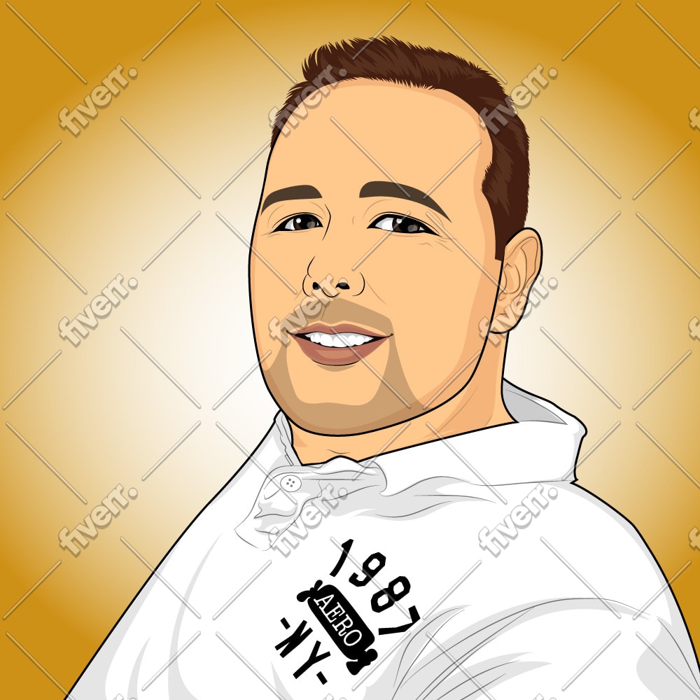 Make a american cartoon style of your portrait by Ardhika_16