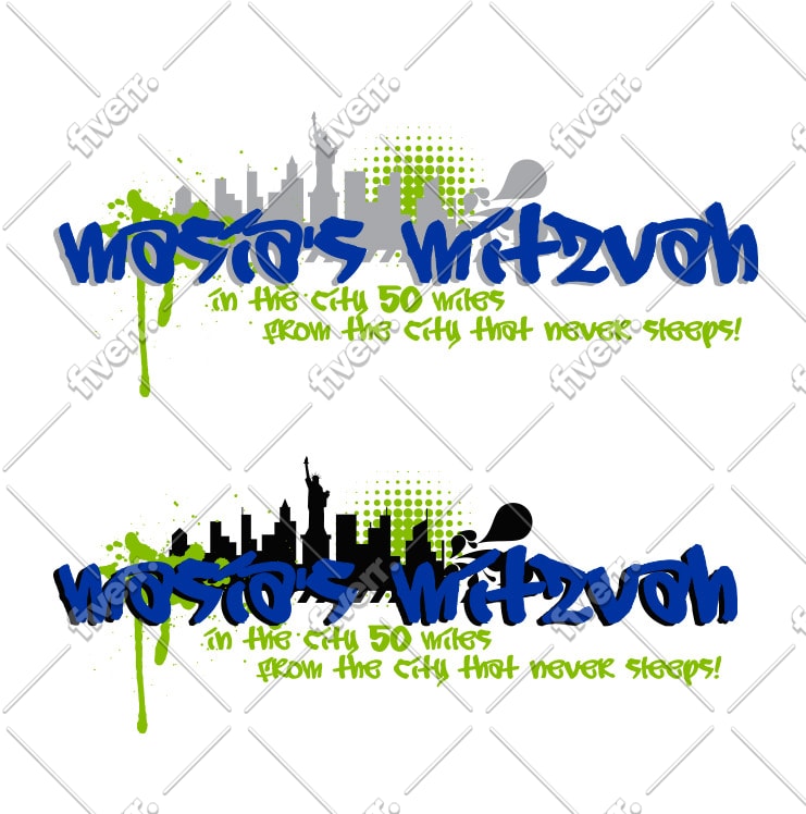 Design a stylish graffiti inspired logo by Makemebark