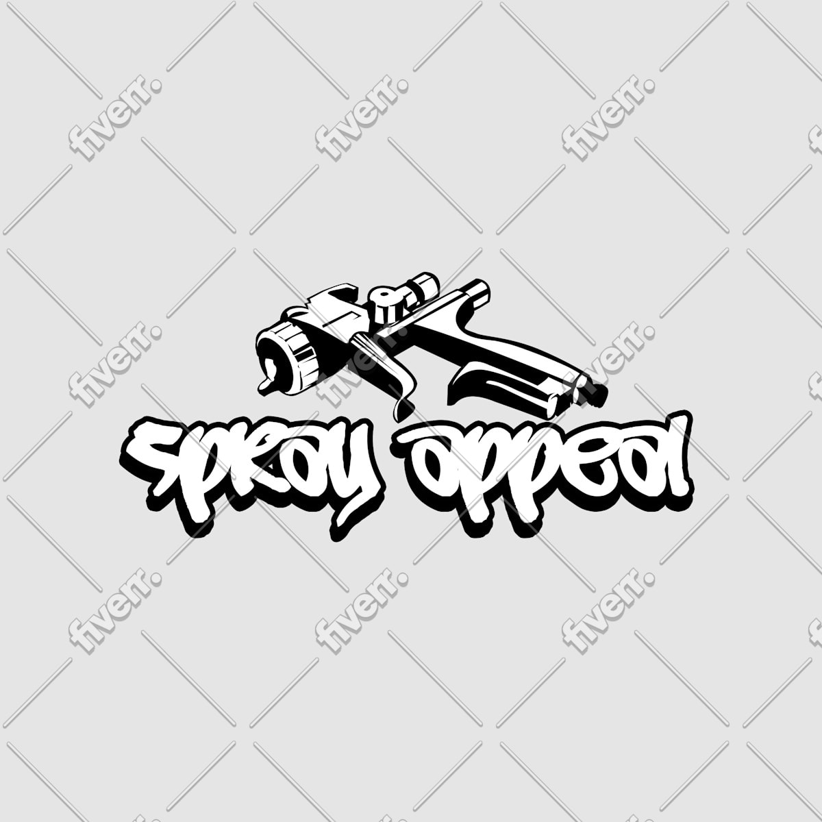 Design a stylish graffiti inspired logo by Makemebark