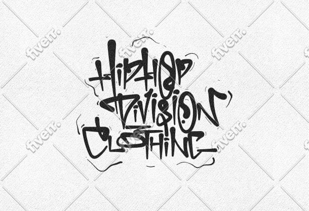 Create handstyle graffiti lettering logo signature tag by Bangingjoints