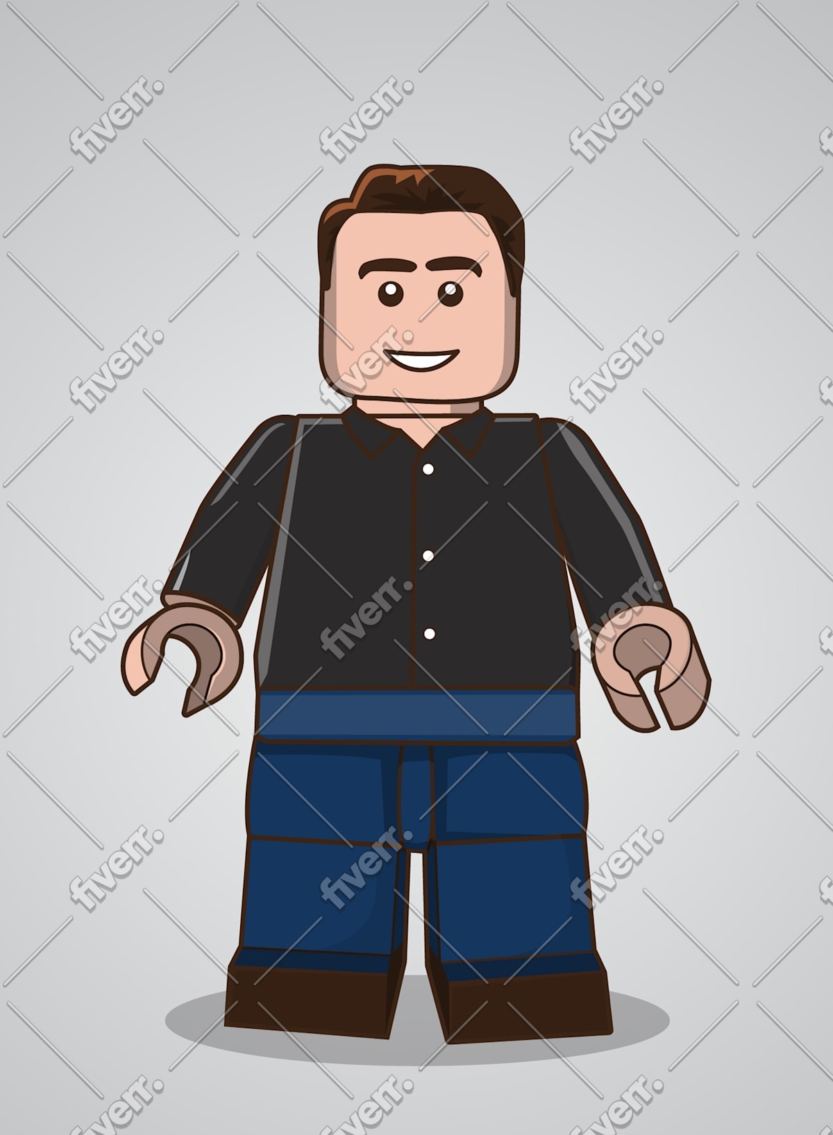 Draw your lego minifigure version by Damoninc