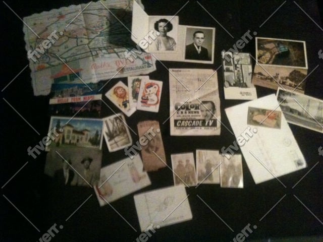 Send you a pack of vintage ephemera by Cdprops