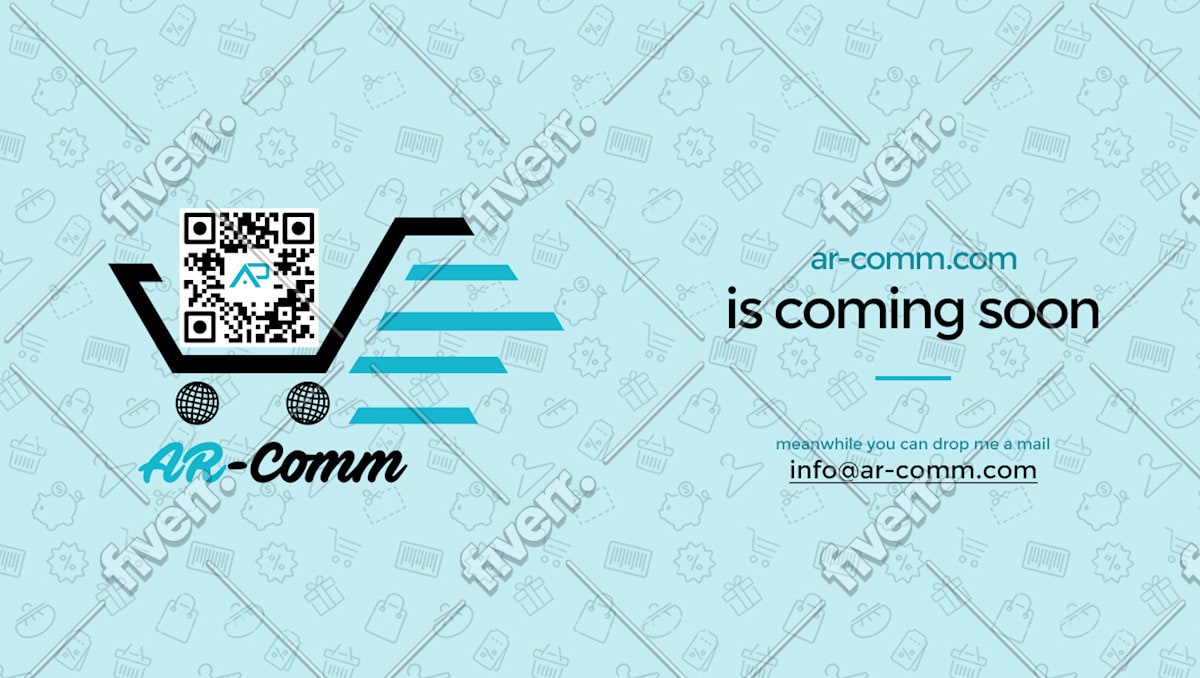 Design a creative coming soon page for your website by Sashenme