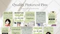 Design high quality pinterest pins by Androsha | Fiverr
