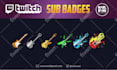 Create custom twitch sub badges or emotes in 24 hours by Nuraroni