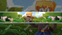 Draw a cartoon minecraft banner for your youtube channel by Articsheep ...