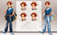 Design and make 2d illustration with your character by Redroka | Fiverr