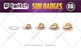 Create custom twitch sub badges or emotes in 24 hours by Nuraroni