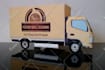 Make a papercraft box truck with your logo on it by Papertrucklogo | Fiverr