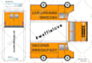 Make a papercraft step van or ups style delivery van with your logo on ...