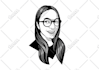 Draw minimalist avatar social media profile picture vector by ...