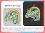 Create custom sticker,signature logo,badge, label,decals design by ...