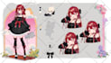 Draw anime character sheet for you by Omaririart | Fiverr