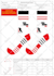 Design creative collection and tech pack of socks for you by ...
