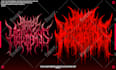 Design death metal logo with texture and chrome effect by Sntryc | Fiverr