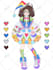 Design character sheet, outfit, costume, concept art by Cupidcheese ...