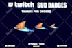 Create awesome custom kick, twitch sub badges, emotes by Artspace_ | Fiverr