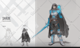 Paint character concept art and illustrations for you by Greendrk | Fiverr